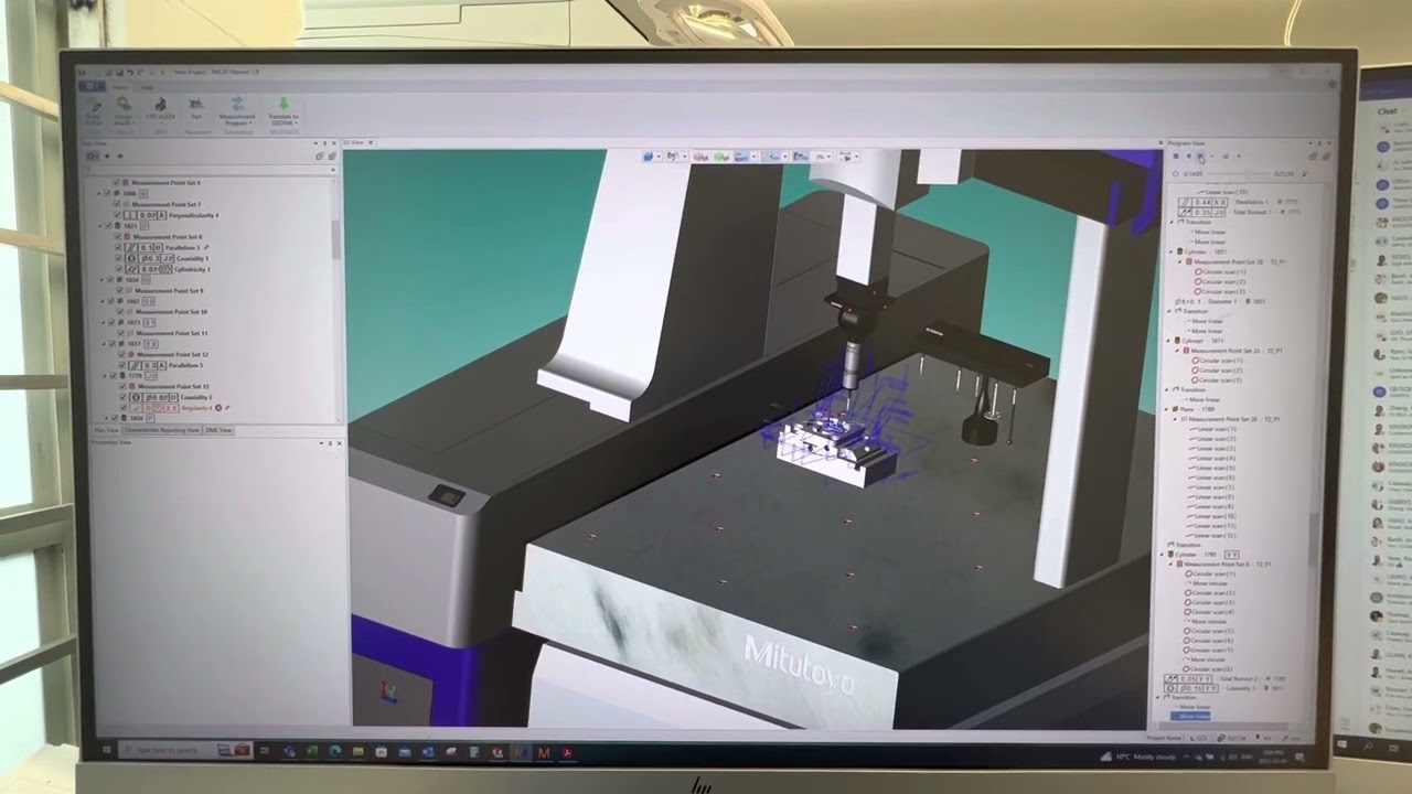 Micat Planner - Mitutoyo CMM Offline Programming