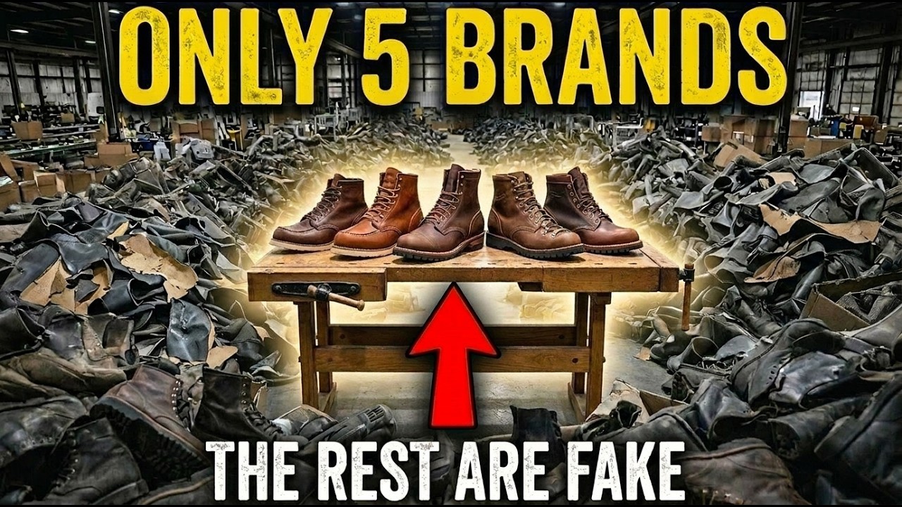 The Only 5 Boot Brands Still Using Real Leather (Everyone Else Is Faking It)