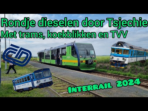 BOEMELEN door de AFGLEGEN GEBIEDEN van TSJECHIË met KOEKBLIKKEN, TVV en DIESELS?! TS Interrail #4
