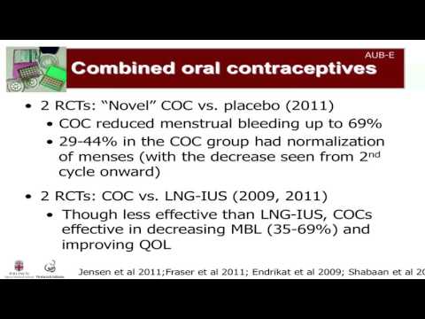 Abnormal Uterine Bleeding: Medical Management of AUB-E and AUB-O (Video 2)