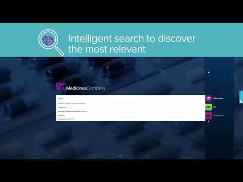 MedicinesComplete - Intelligent Search