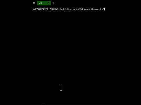 Navigating Directories With Pushd and Popd in Linux