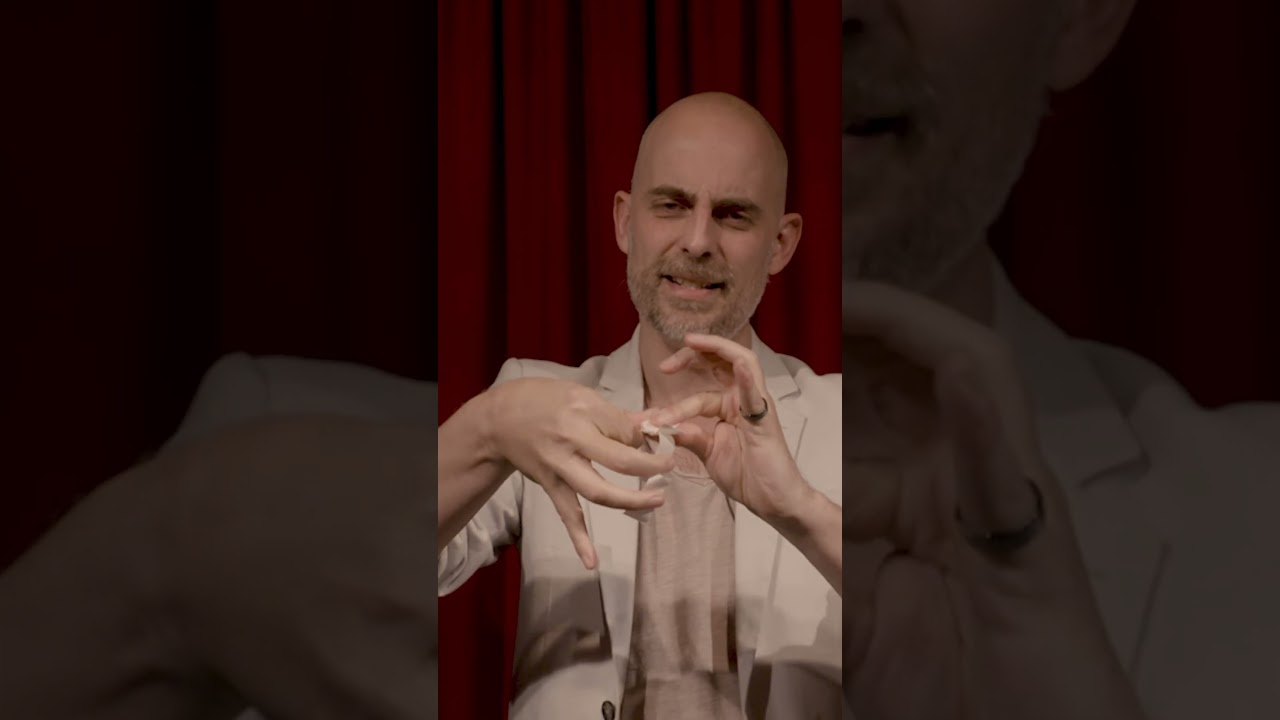 World champion of magic performs trick