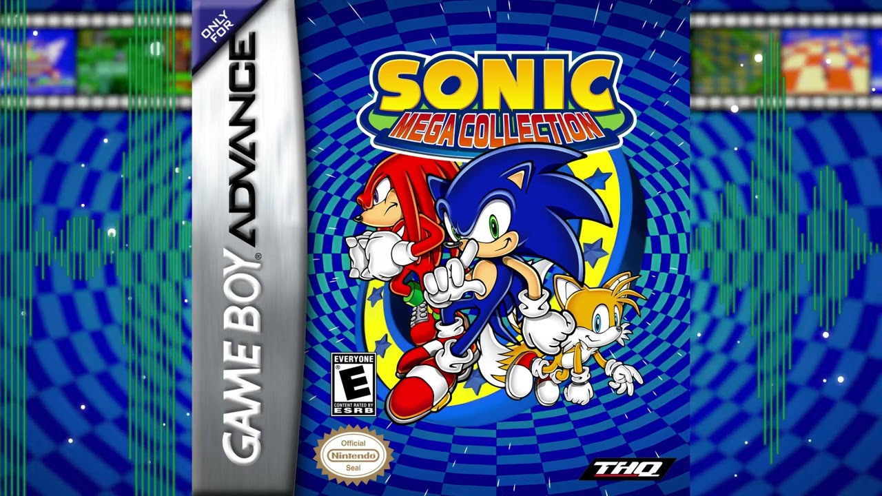 Options / Extras Menu - Sonic Mega Collection GBA Remix