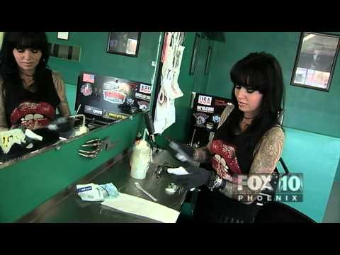 Valley resident Connie Corona competes on Tattoo Titans