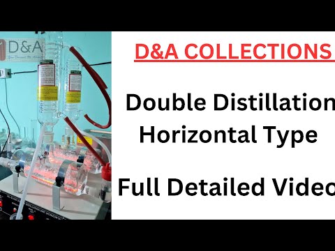 Double Distillation Unit - Double Distillation Apparatus Latest Price ...