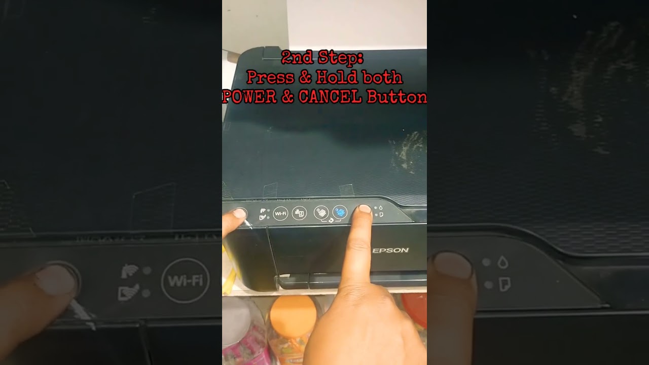 Manual Head Test Page Print #shorts #l3150 #support