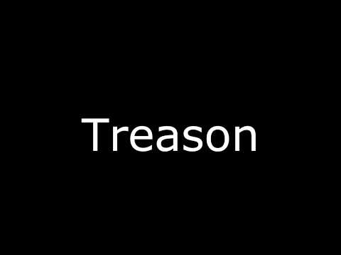 Meaning of Treason