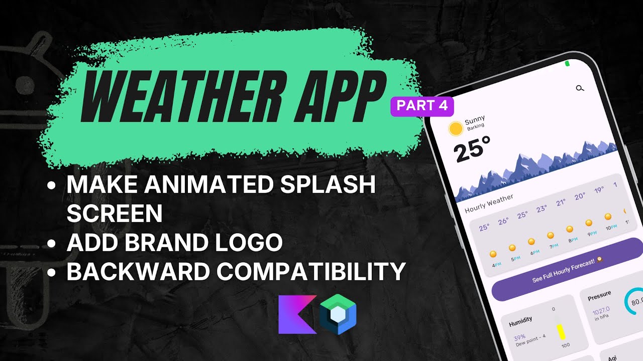 Design Android Animated Splash Screen in 10 min | Splash API | Compose | Tutorial