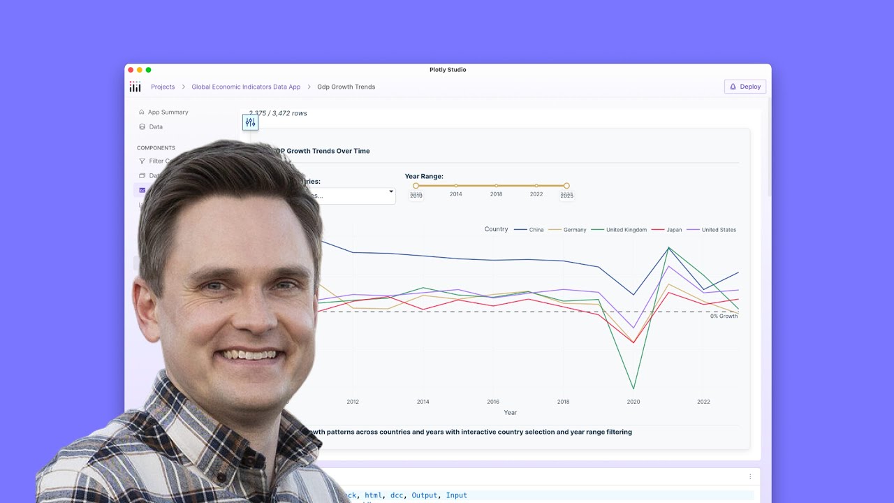 Plotly Studio Overview: Agentic Data Analytics