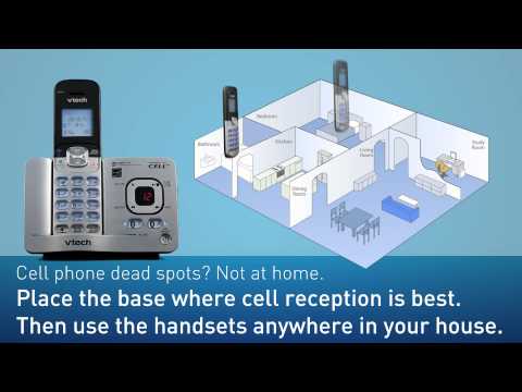 VTech® DS6521-2 Connect to Cell™ Cordless Phone System