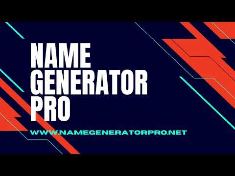 Business Name Generators - Name Generator PRO
