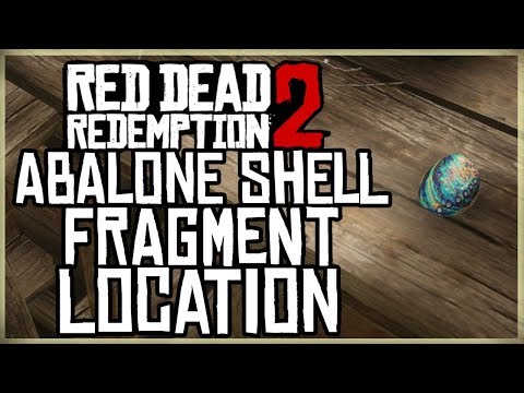 ABALONE SHELL FRAGMENT - Red Dead Redemption 2 - Unique Collectible 630 RARE HIDDEN ITEM