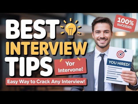 Best Interview Tips For Everyone 💻 Easy Way To Crack Any Interview 🔎 @RvConsulting22#interviewtips