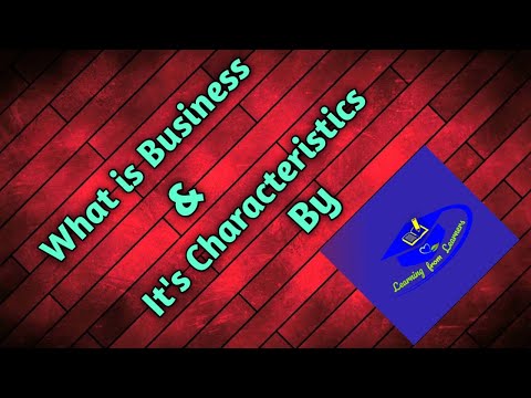 What is Business and its Characteristics in Hindi/Urdu