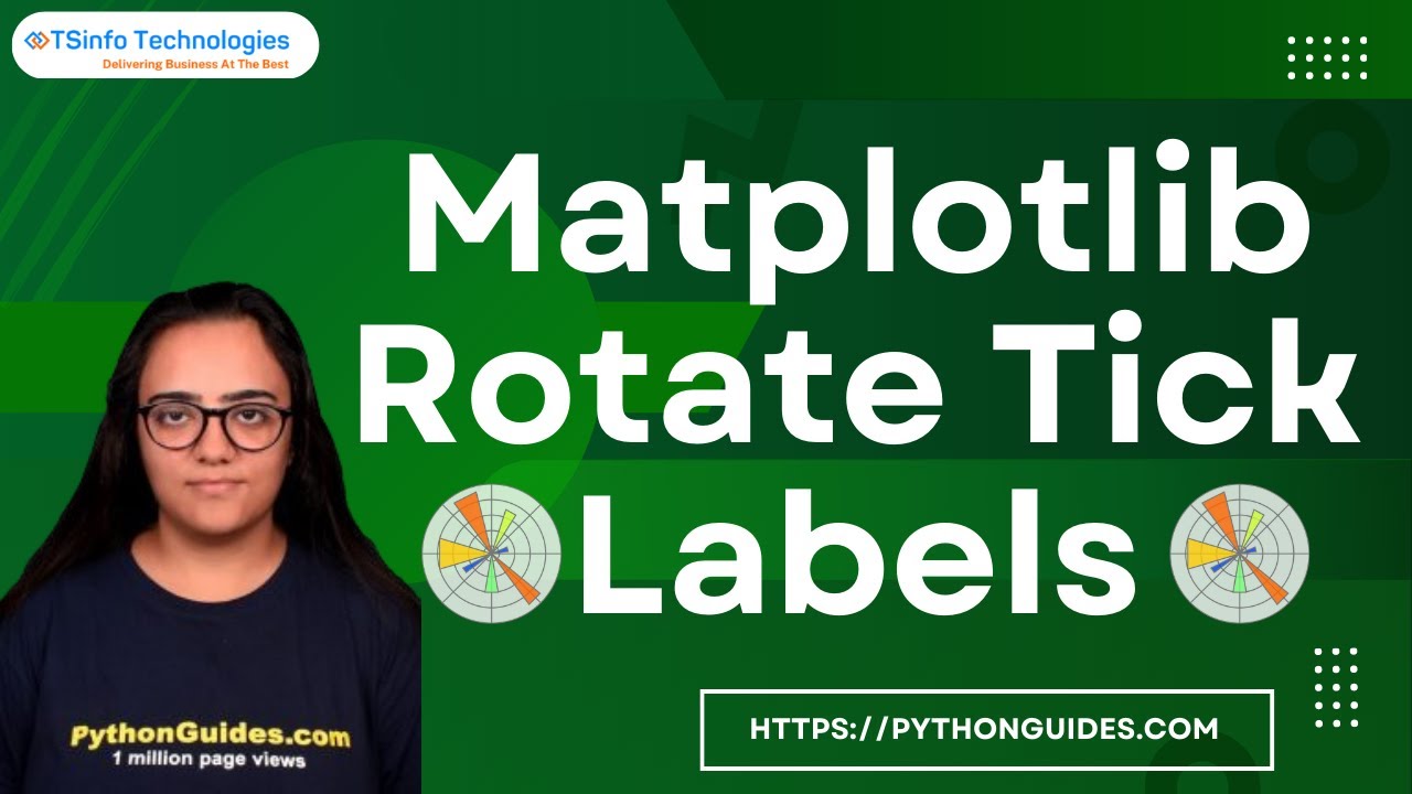 How to rotate tick labels in Matplotlib | Matplotlib rotate tick labels