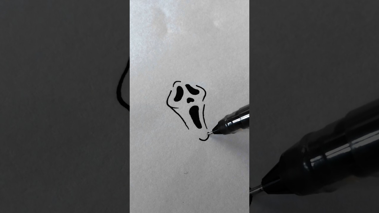 Dibujo Fácil para Halloween 👻 #art #arte #draw #drawing