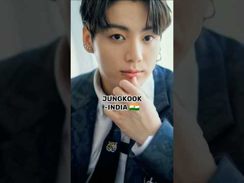 Most Popular BTS Member In Each Country โจ|| #bts #ot7 #popular #kpop #viralvideo #shorts #fyp