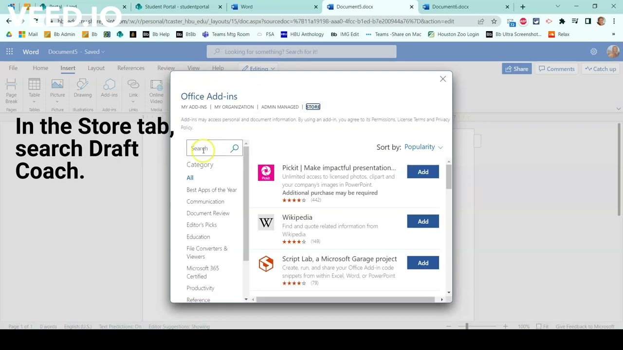 Enable Turnitin's Draft Coach