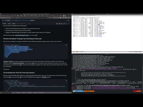 NixOS 68: Overriding a Python Package