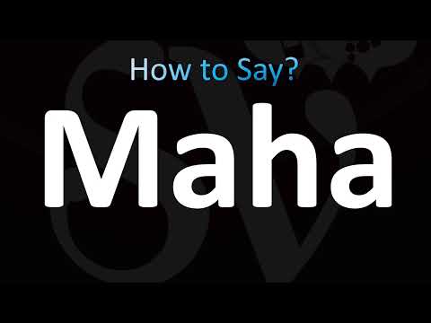 How to Pronounce Maha (CORRECTLY!)