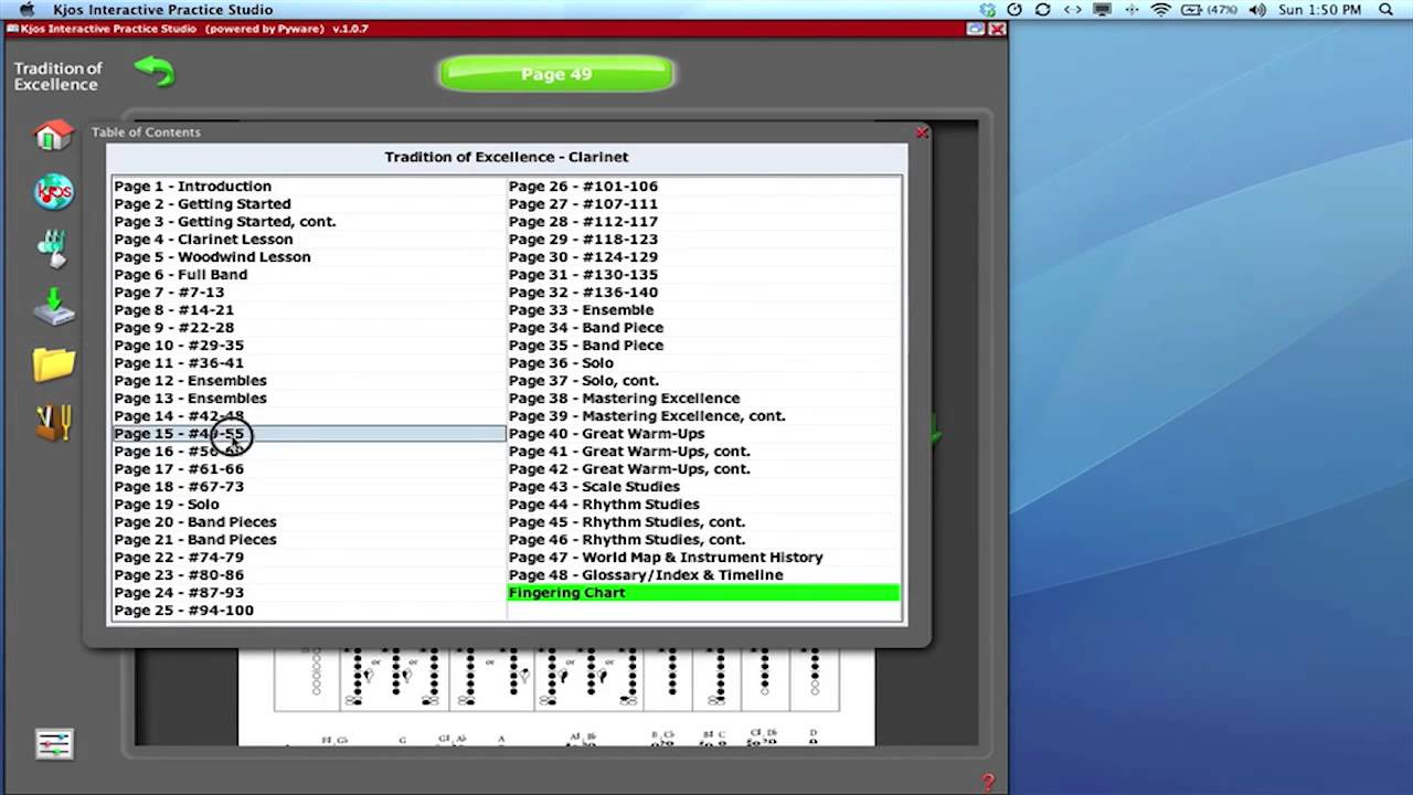 Page Navigation in the IPS