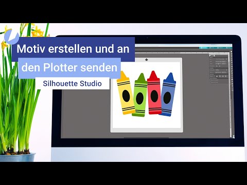 Silhouette Studio I Designs erstellen und an den Plotter senden