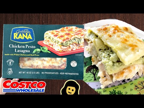 RANA Chicken Pesto Lasagna - Costco Product Review
