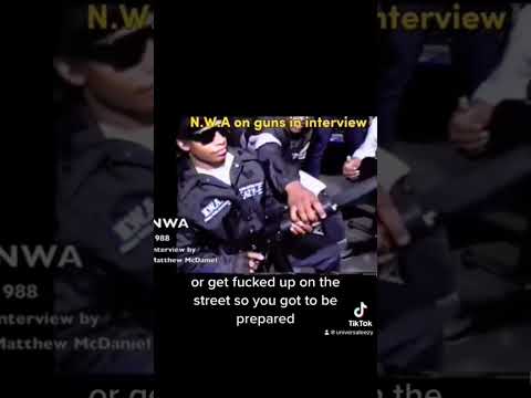 N.W.A. Eazy-E explains life as a gangster before his music career (Real Interview)