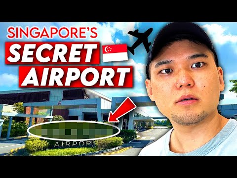 Inside Singapore’s Forgotten Airport (Only ONE Flight Left)
