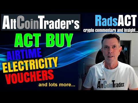 Altcoin Trader offers more financial services with ACT Buy Airtime Electricity Vouchers lots more...