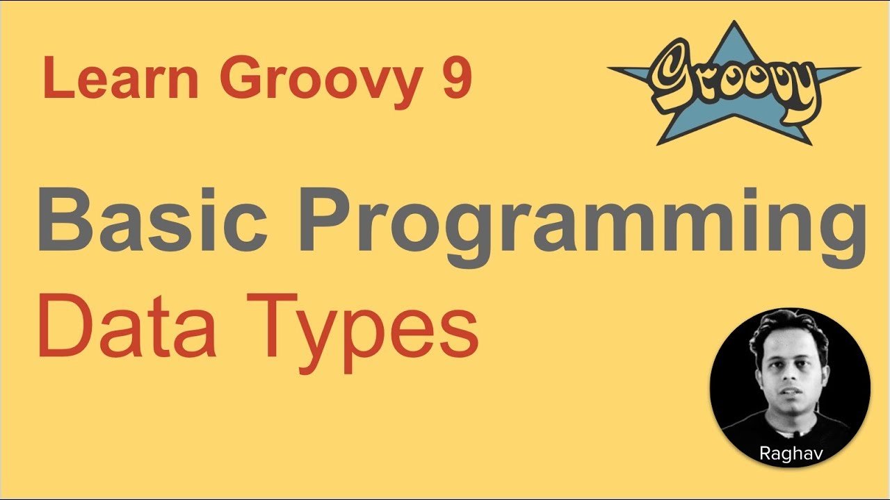 Groovy Beginner Tutorial 9 | Data Types