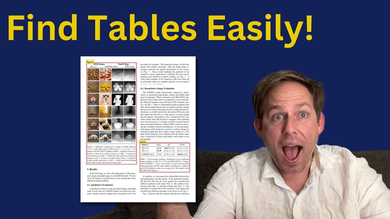 Best way to do Table Detection in 2024 with TF-ID - Quick Tutorial with Code