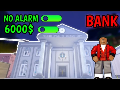 How To Quietly Rob The BANK! | Roblox The Wild West