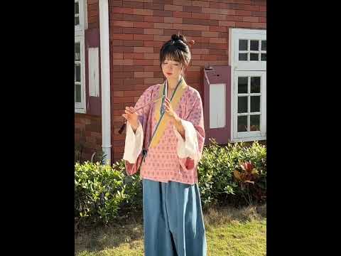 Chinese Traditional Women's Dress Jin Style Hanfu #fashionhanfu #汉服hanfu