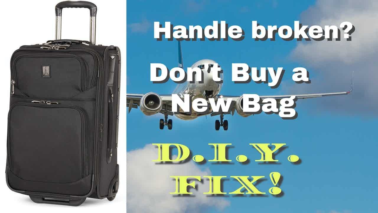 DIY Replace Broken Handle on Your TravelPro 22