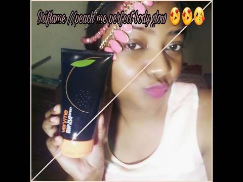 oriflame// peach me perfect body glow//review and feedback // SHALINI BHAGAT BLOG