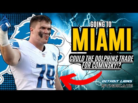Could the Miami Dolphins TRADE For Detroit Lions Defensive Lineman John Cominsky?