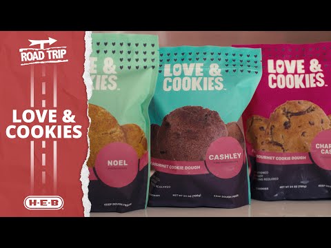 Quest for Texas Best Road Trip: Love & Cookies Frozen Cookie Dough