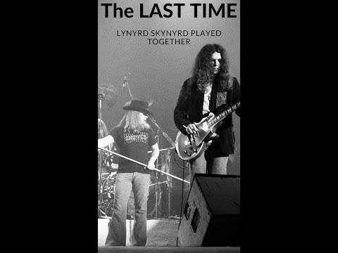The LAST TIME Lynyrd Skynyrd Played Together