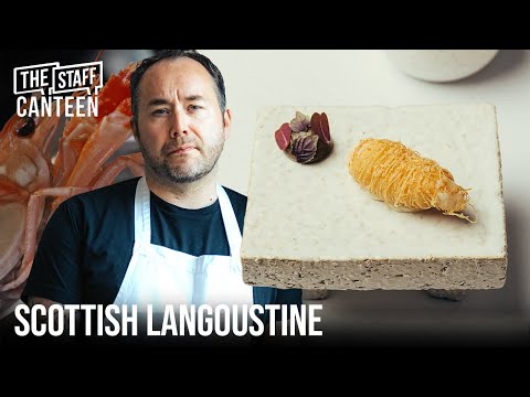 Chef Stuart Ralston at LYLA creates a Scottish Langoustine, burnt apple ...