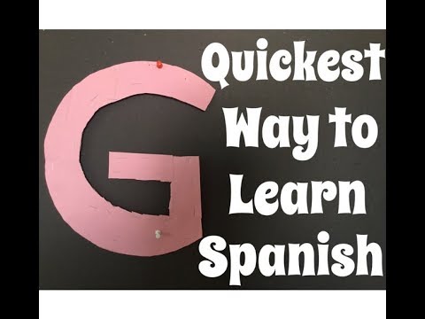How to pronounce G in Spanish