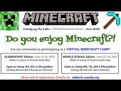 Moving at the Speed of Creativity | Virtual Minecraft Camps for ...