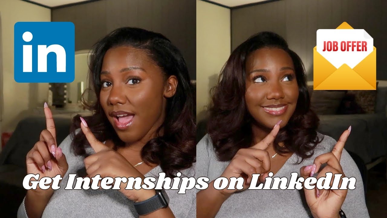 HOW TO USE LINKEDIN AS A STUDENT | How I got internships through LinkedIn