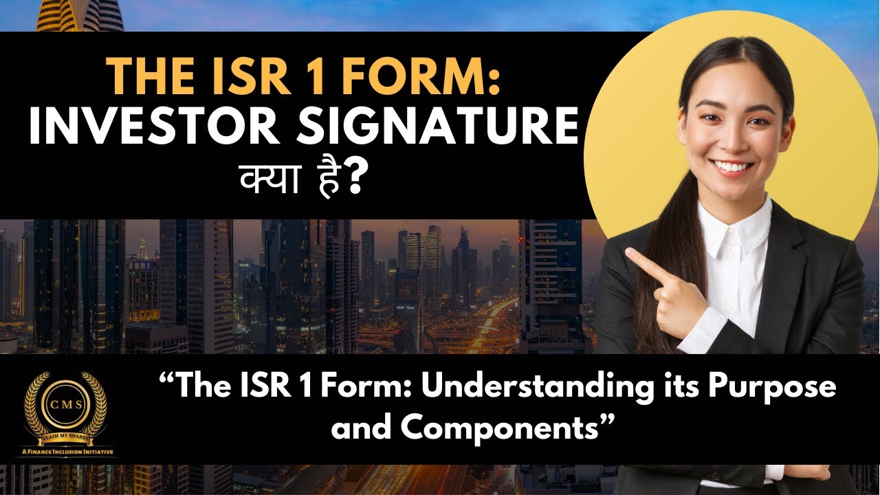What is ISR 1 Form?