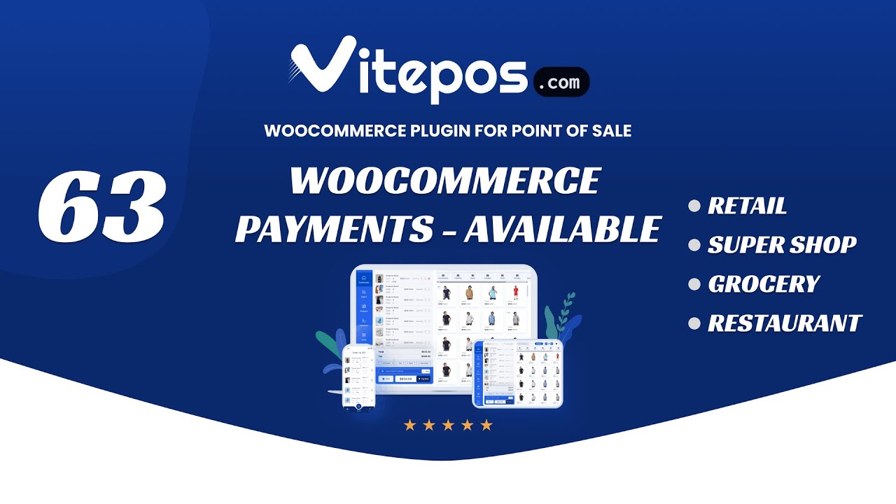WooCommerce payment - Vitepos