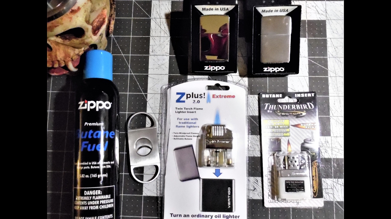 Vector Thunderbird and Z-Plus 2.0 Extreme Zippo Lighter Inserts