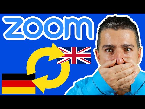 Zoom - Change Language - Fast and Easy!