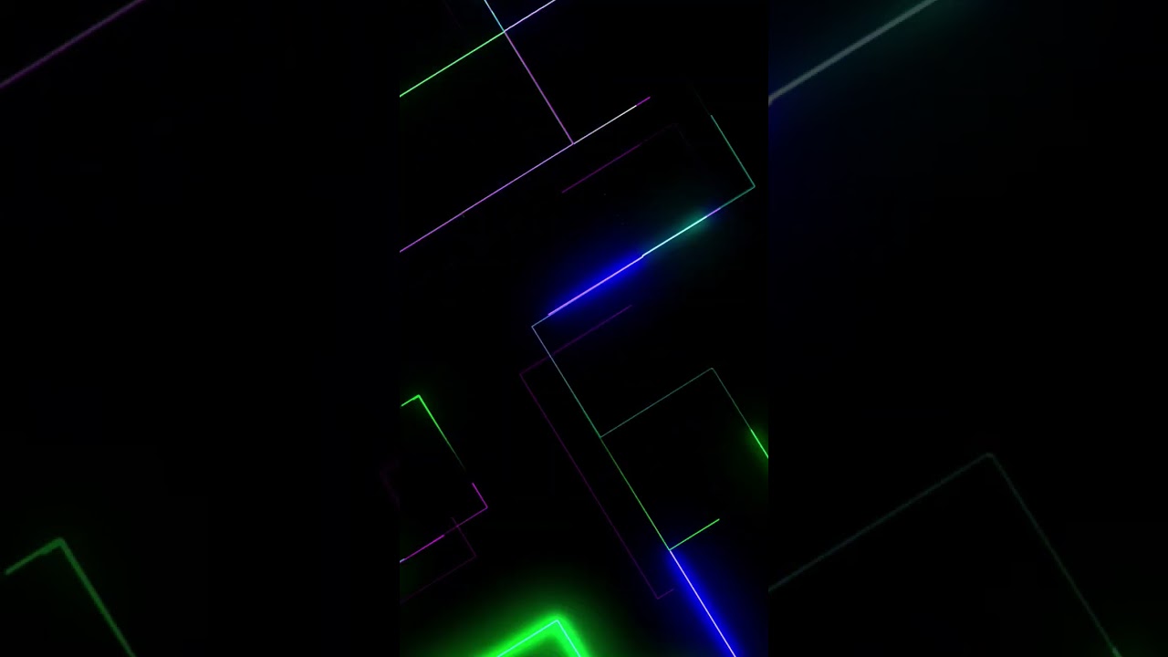 Futuristic Neon Square Grid Seamlessly Loopable Vjloop Animation Background