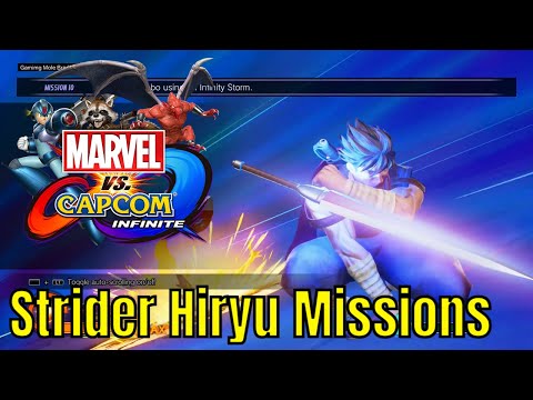 Marvel vs Capcom: Infinite – Strider Hiryu Missions – The Gaming Mole ...